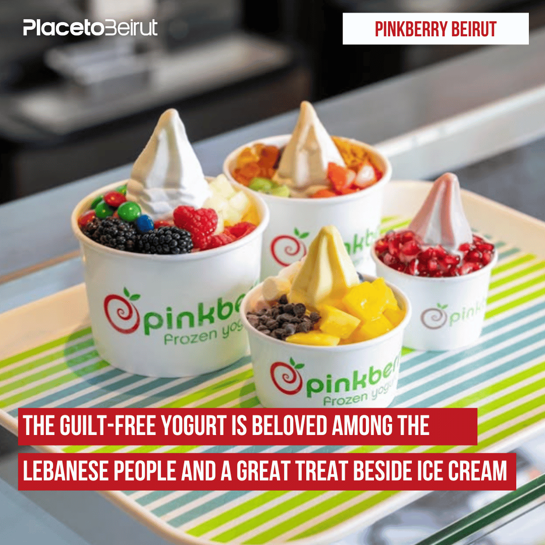 Pinkberry Frozen Yogurt is Officially Back in Beirut Lebanon 2024 ...